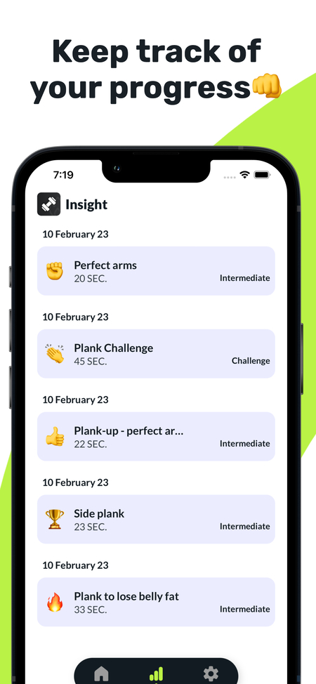 Plank Fit - iOS App Source Code by UtilityManDev | CodeCanyon